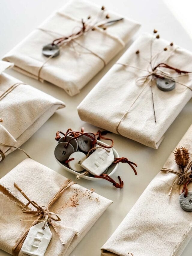 The best ideas for easy sustainable gift wrap | Most Lovely Things