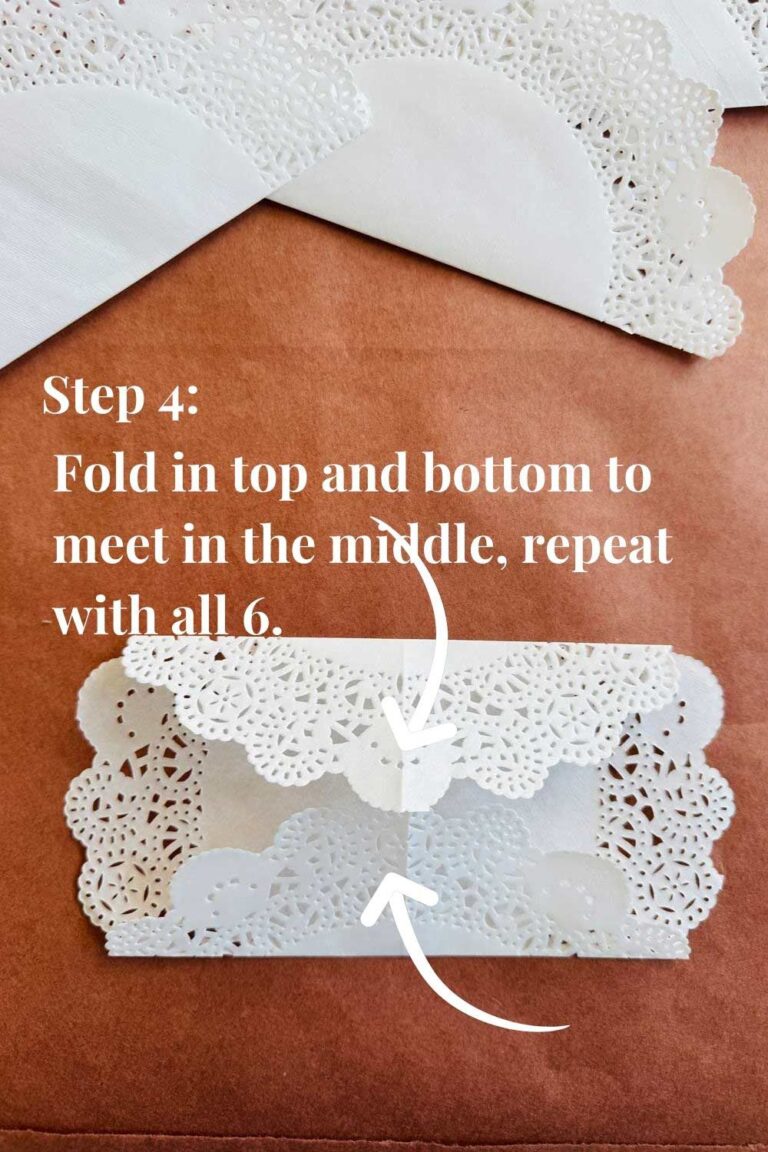 How to Make Paper Doily Snowflakes | Most Lovely Things