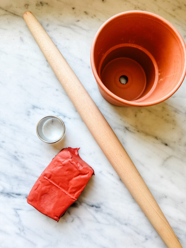 Make Your Own Scalloped-Edge Terra Cotta Pots With Air-Dry Clay | Most ...