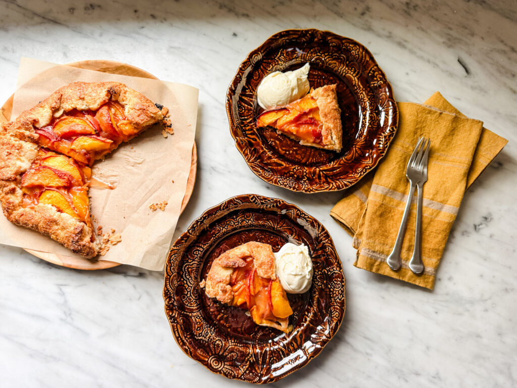 A Simple Peach Galette That Tastes Like Summer | Most Lovely Things