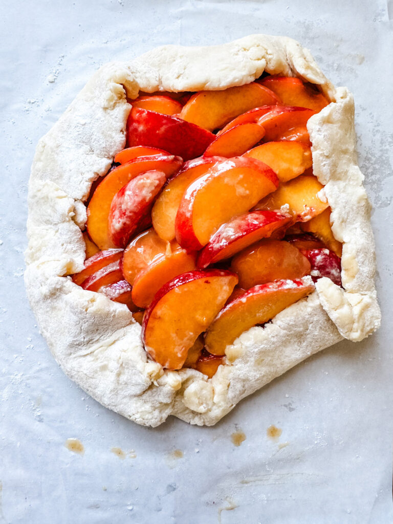 A Simple Peach Galette That Tastes Like Summer | Most Lovely Things