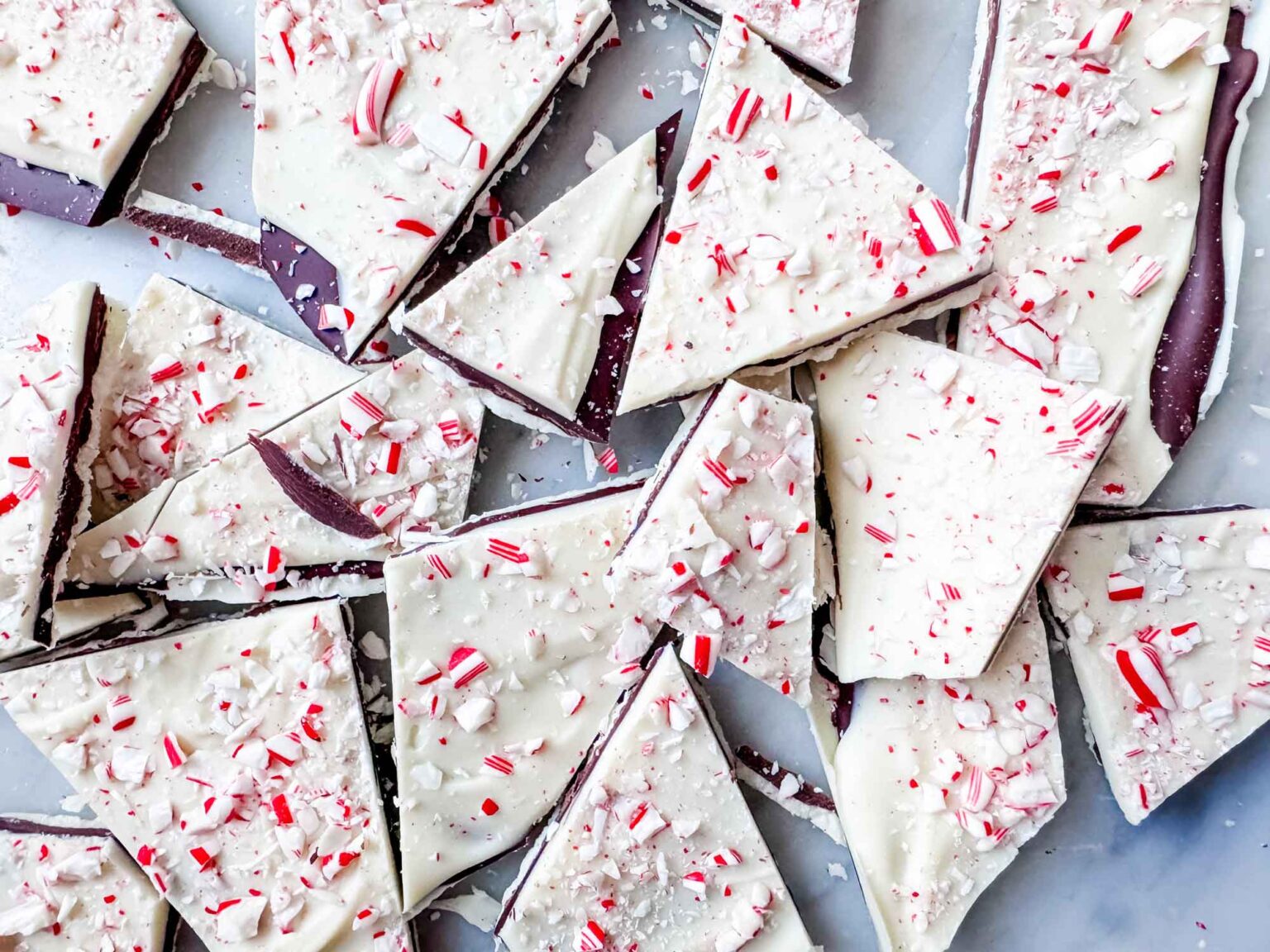 Homemade Chocolate Peppermint Bark for the Holidays | Most Lovely Things